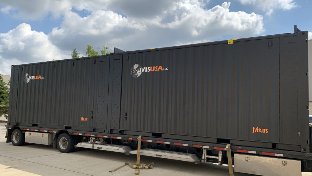 JVIS USA Mobilizes Auto Parts | Custom Shipping Container | BoxPop.com
